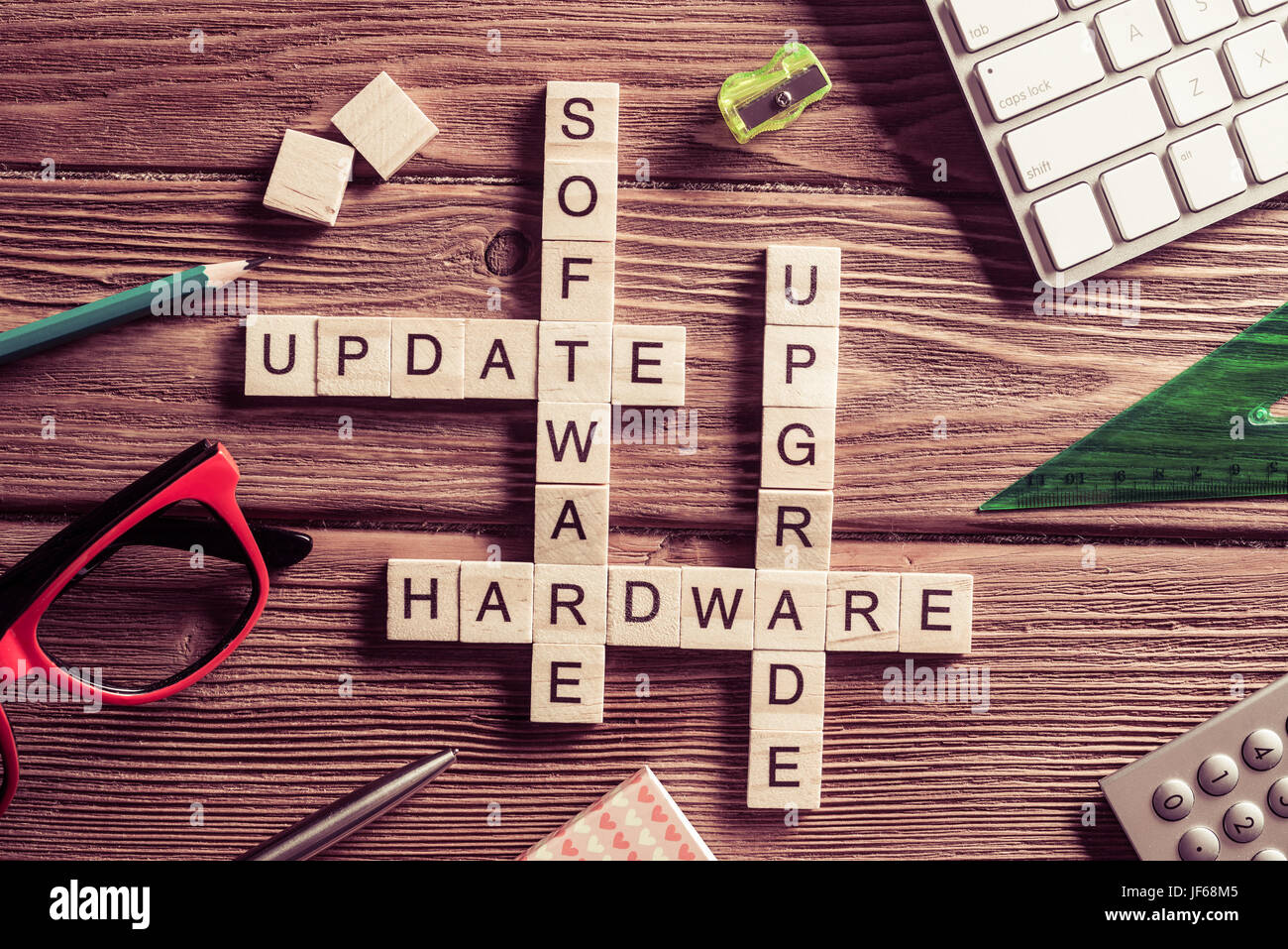 Words of computer and connection concepts collected in crossword with ...