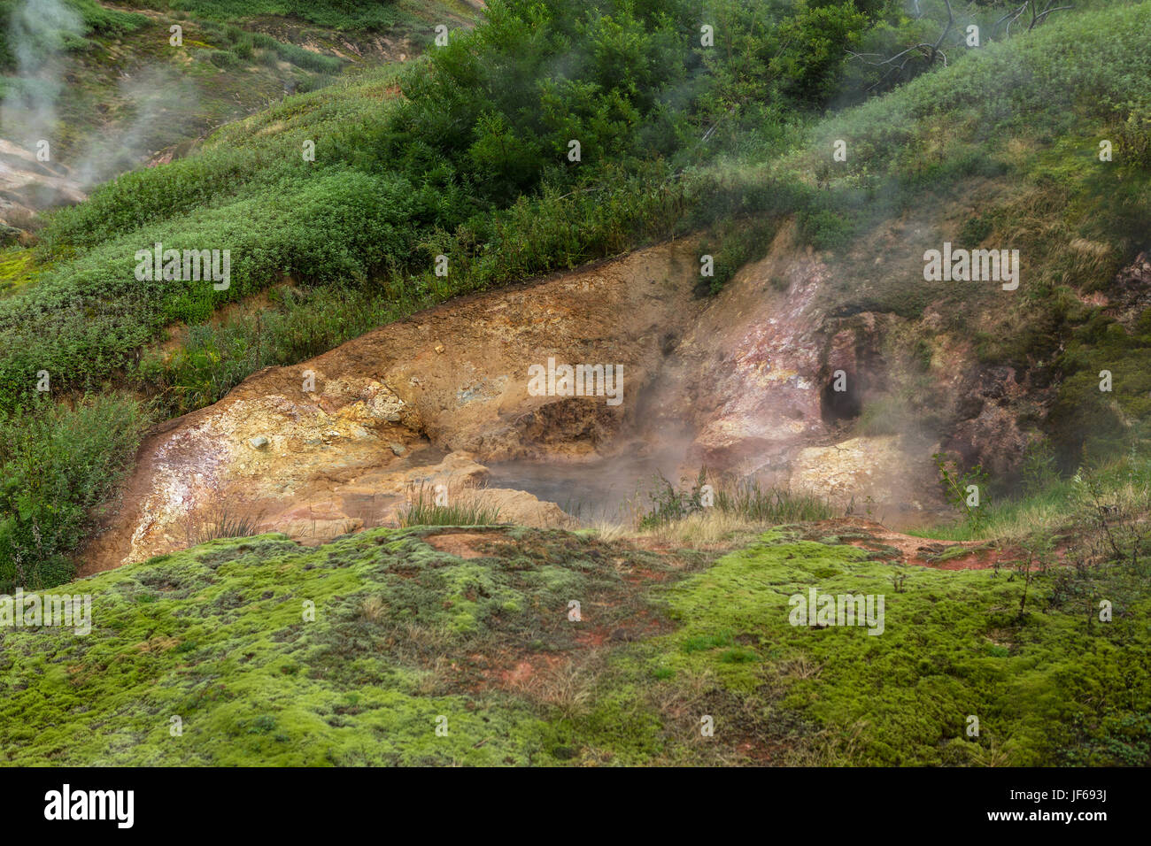 Vanna Bath Geyser in Valley of Geysers Stock Photo - Alamy
