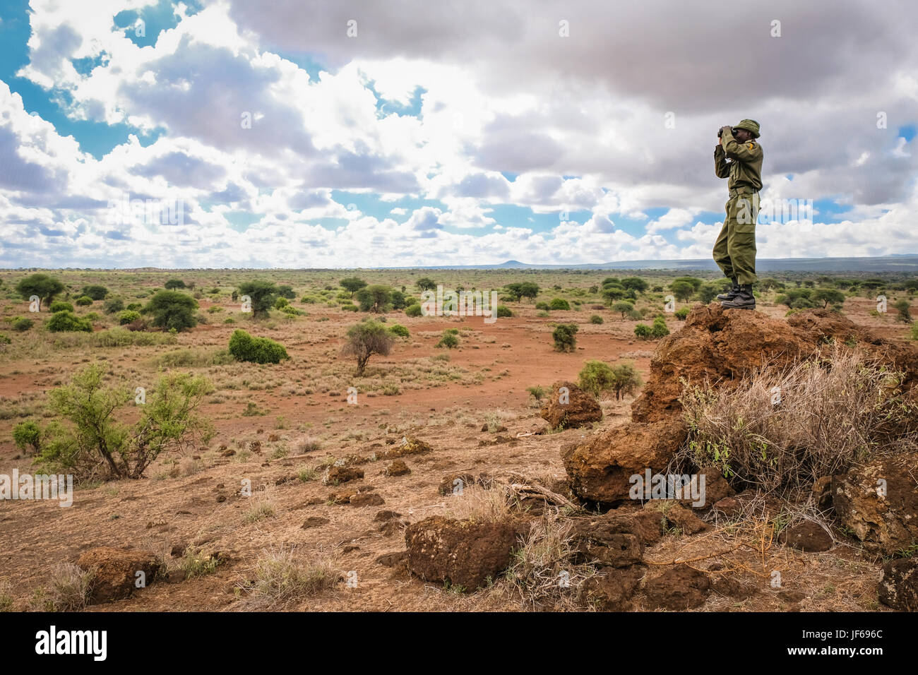 Kenya ranger hi-res stock photography and images - Alamy