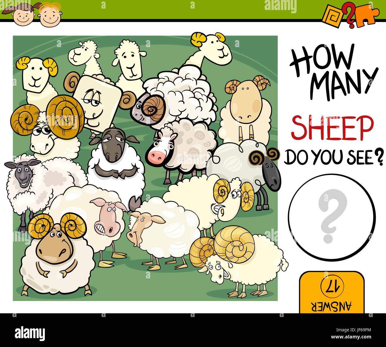 calculation, education, illustration, count, cartoon, numbering, puzzle ...