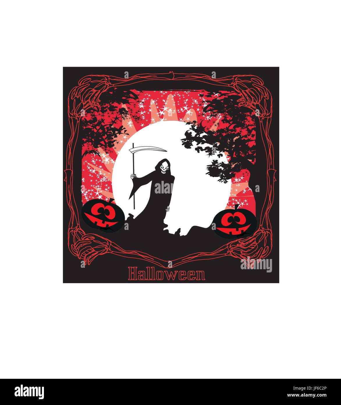 Tree stone cemetery gravestone Cut Out Stock Images & Pictures - Alamy