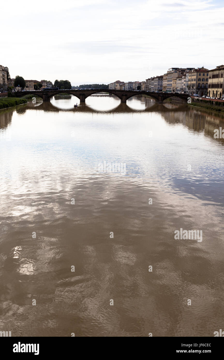 Bridge on Arno Stock Photo - Alamy