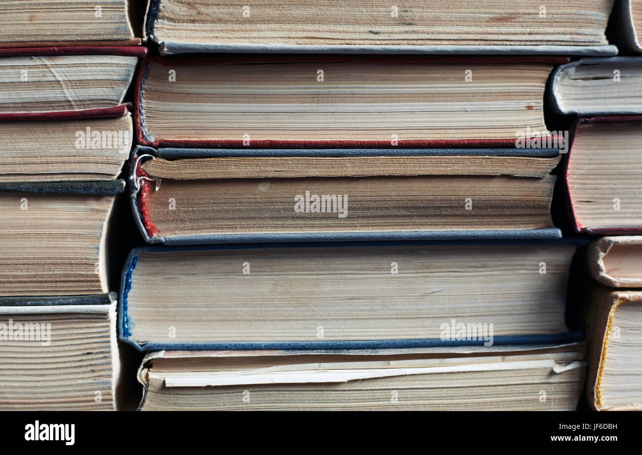 Stack of old books Stock Photo - Alamy