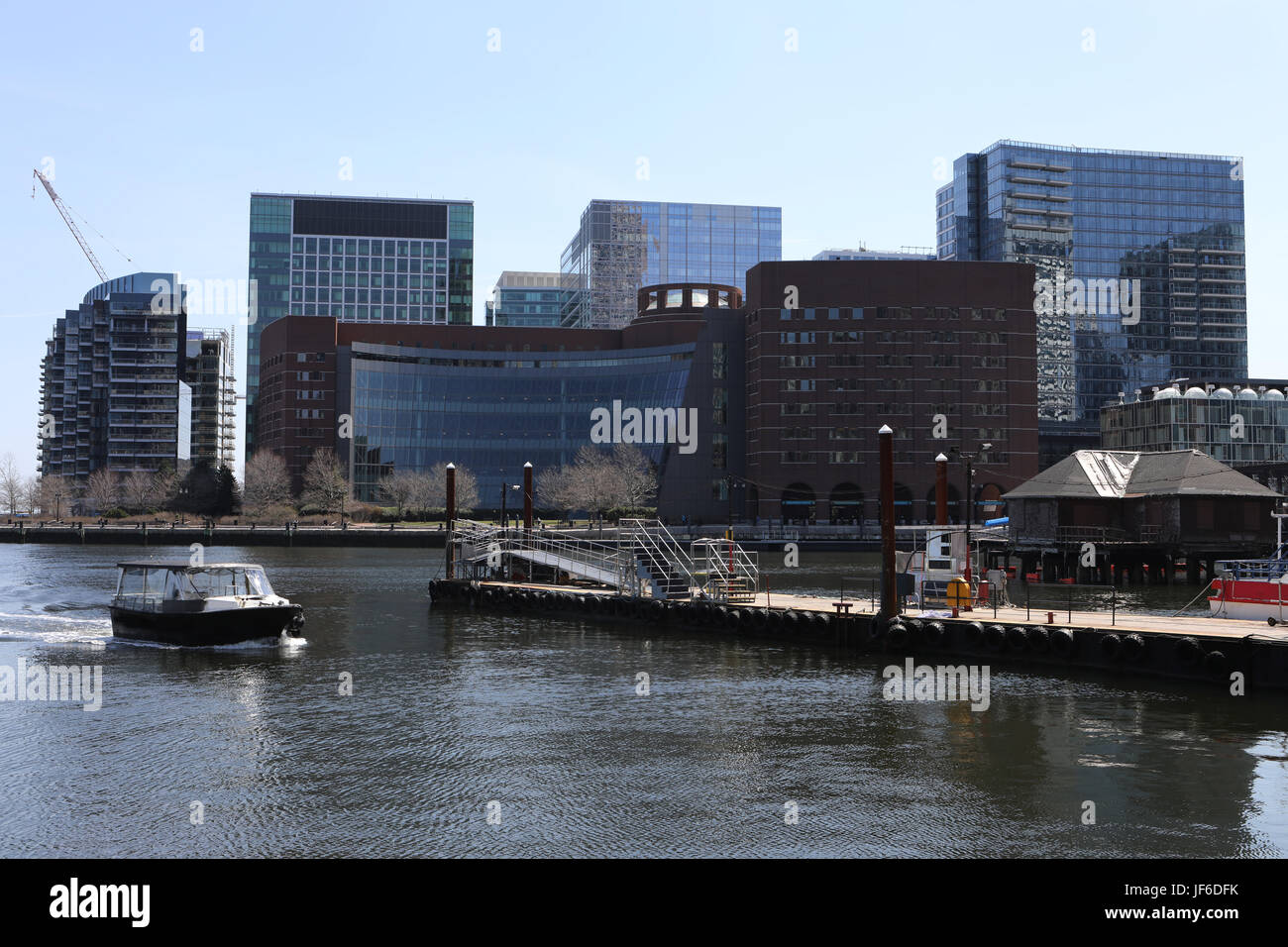 A View of the Boston harbor Stock Photo - Alamy