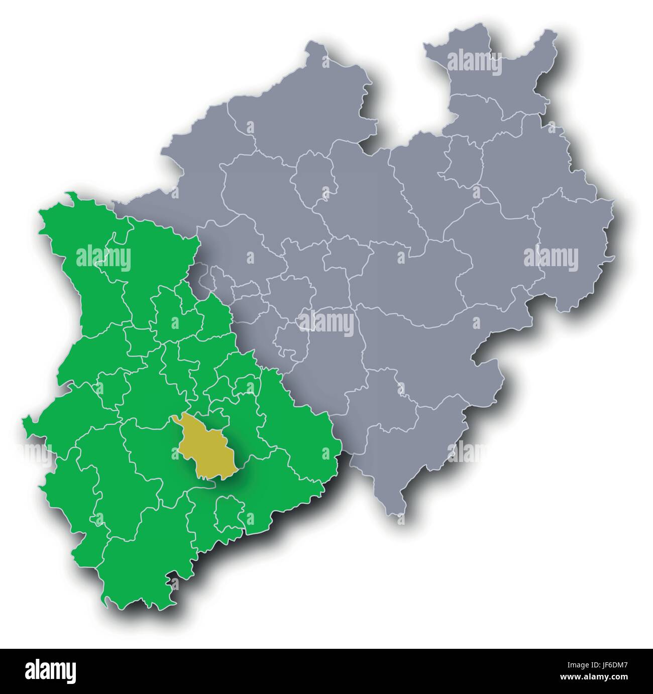 Germany map and button of dren hi-res stock photography and images - Alamy