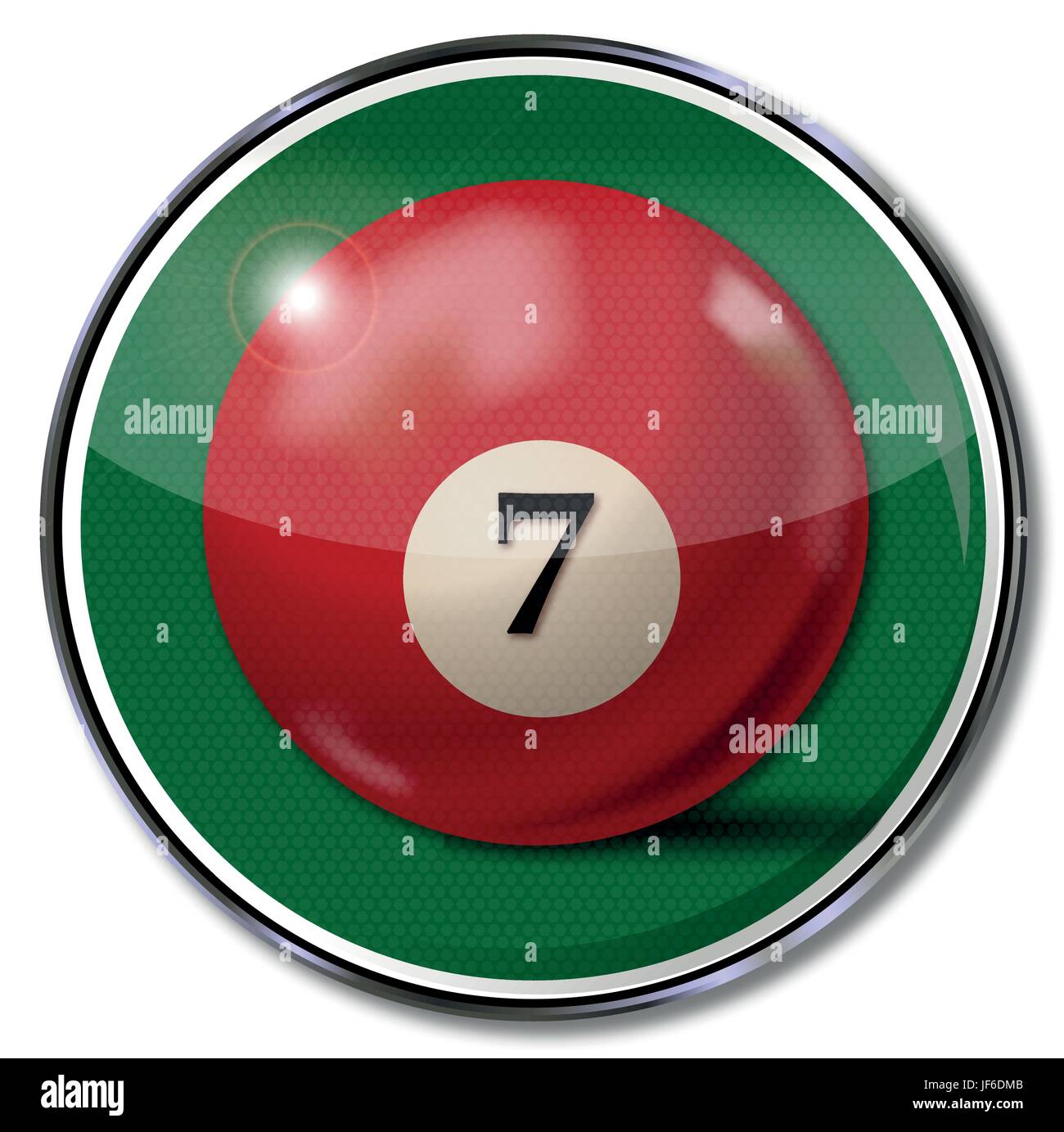 Number 7 lucky Stock Vector Images - Alamy