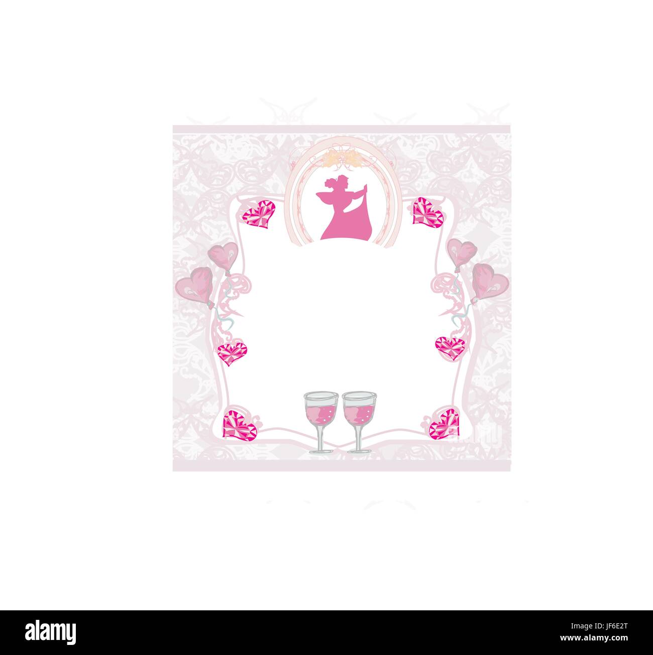 Cheerful man woman dance Stock Vector Images - Alamy