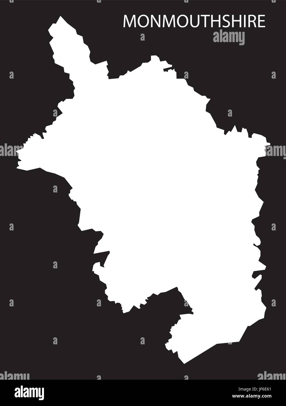 Map of monmouthshire Stock Vector Images - Alamy