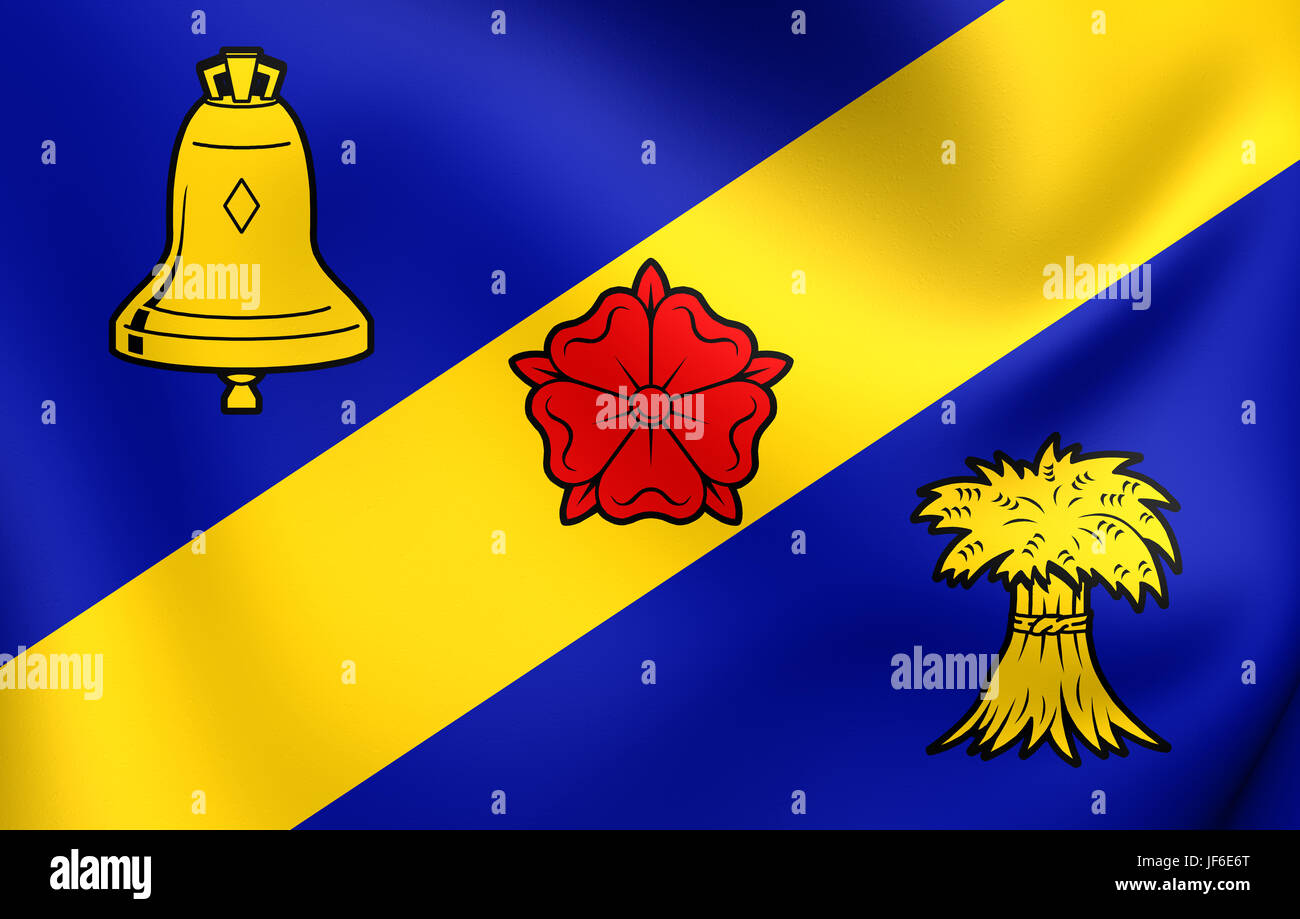 3D Flag of the Franekeradeel Stock Photo - Alamy
