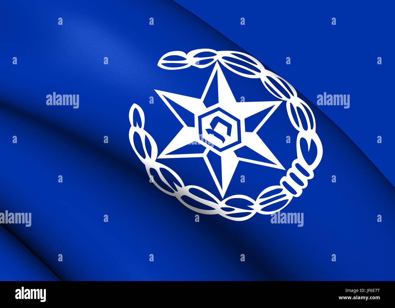 Flag of Israel Police Stock Photo - Alamy
