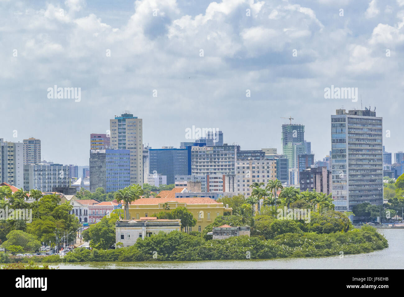 Aerial View Cityscape Recife Brazil Stock Photo - Alamy