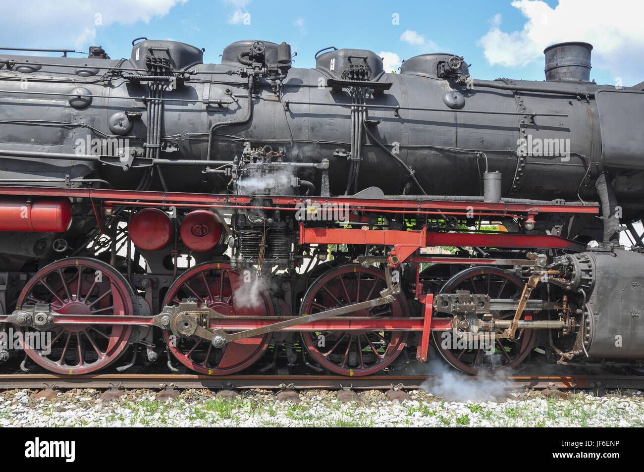 Steam Train in the Swabian Forest, Germany Stock Photo - Alamy