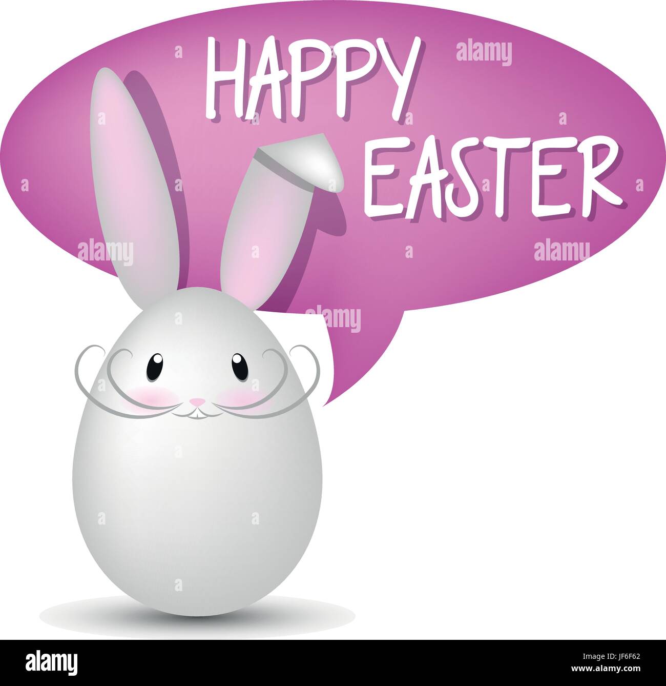 easter, hare, bubble, soap bubble, easter-bunny, text, vector, cute ...