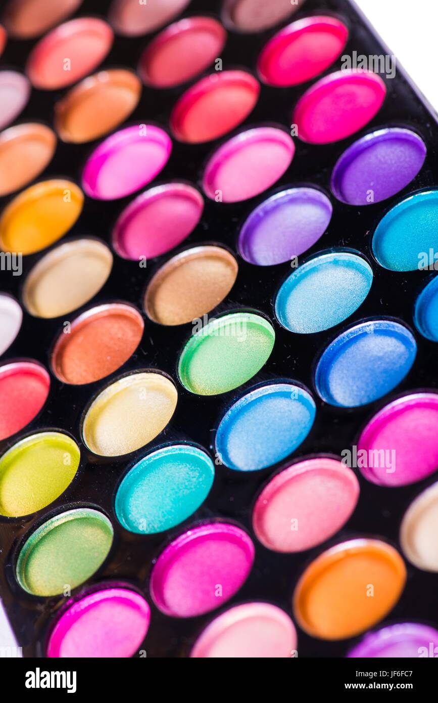 Artist palette isolated on white Stock Photo - Alamy