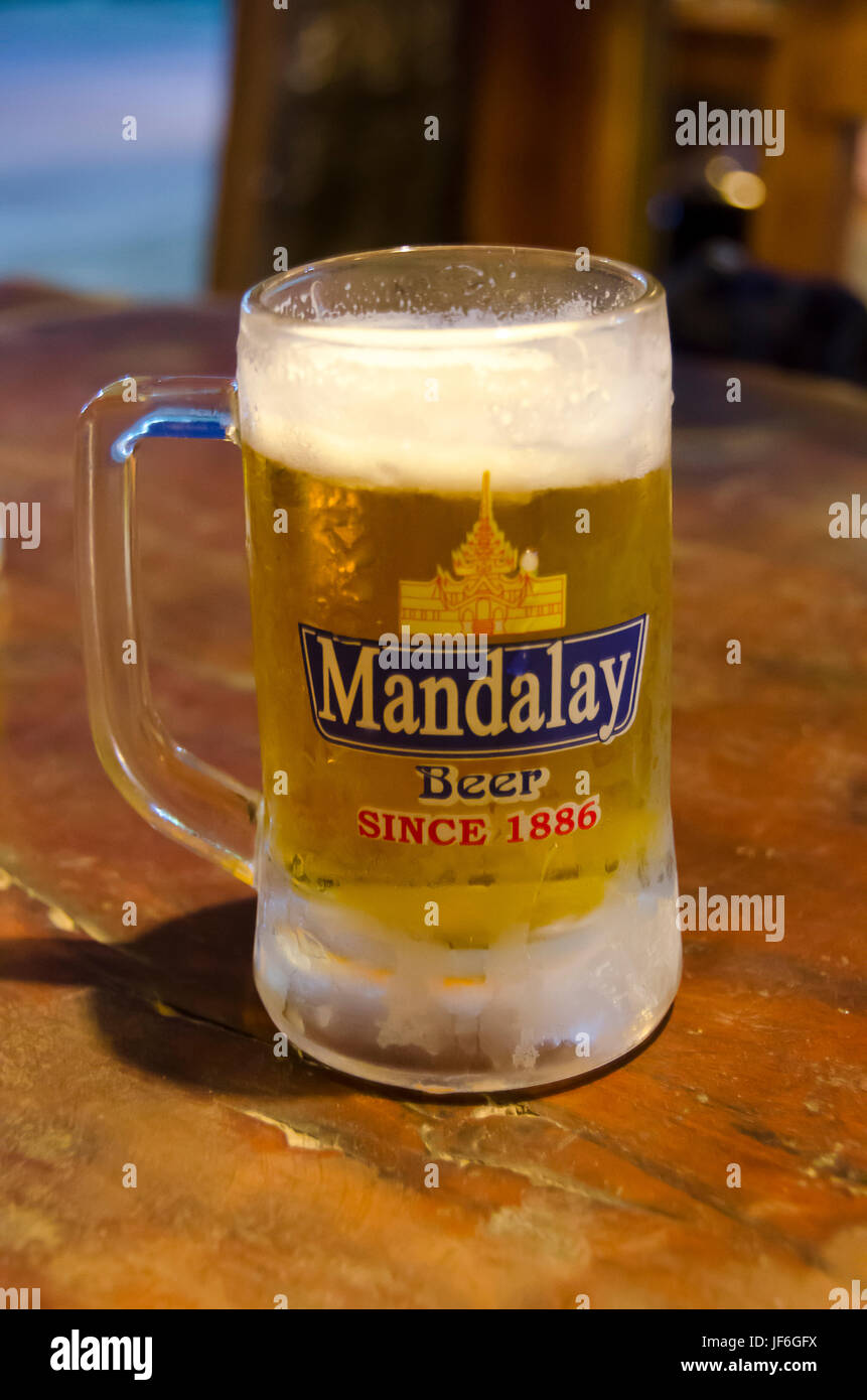 Mandalay beer hi-res stock photography and images - Alamy