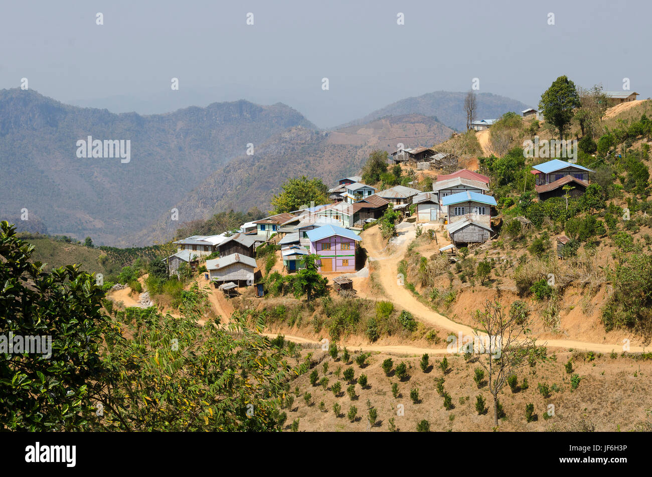 Kalaw village hi-res stock photography and images - Alamy