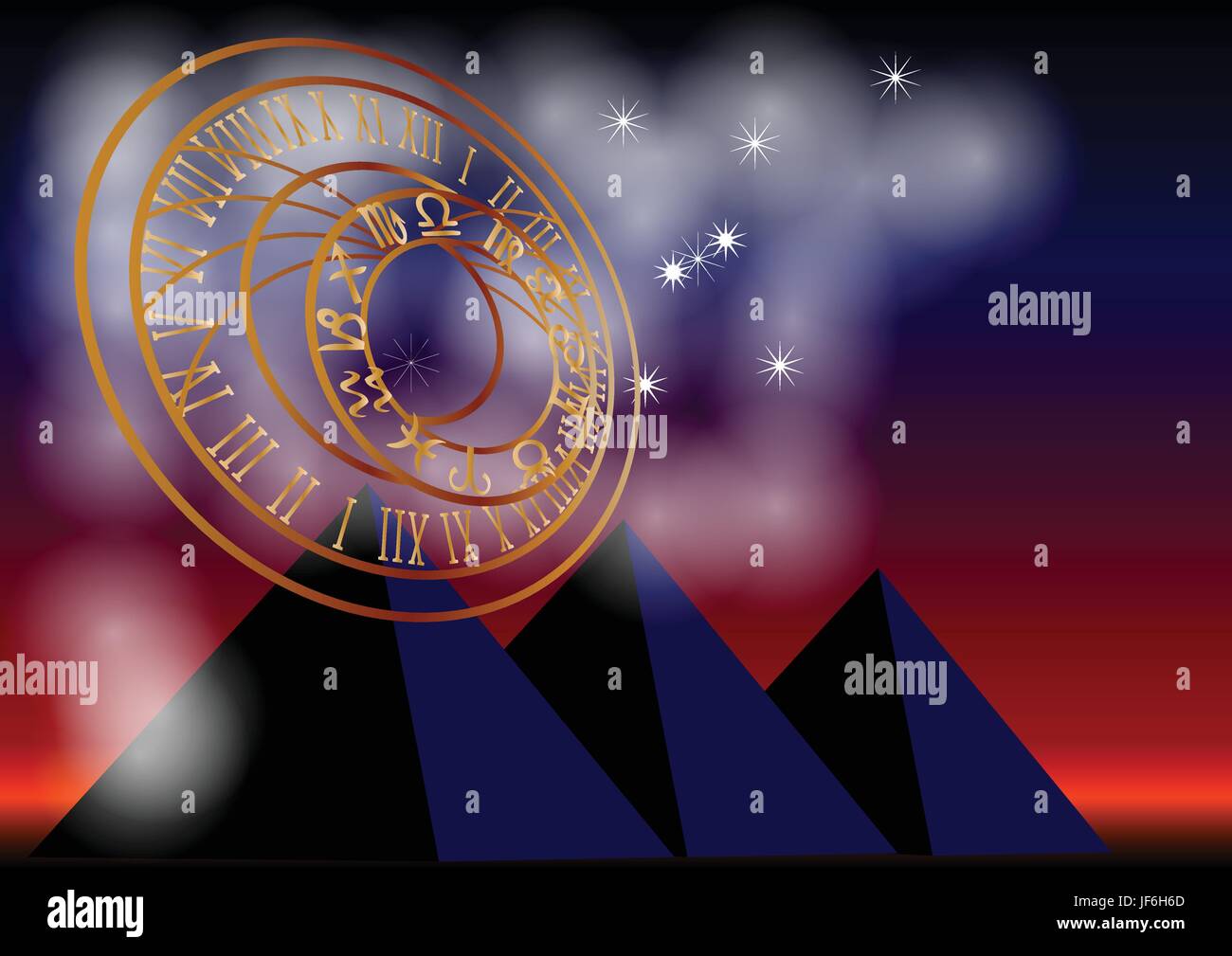 monument, antique, clock, date, time, time indication, pyramid ...