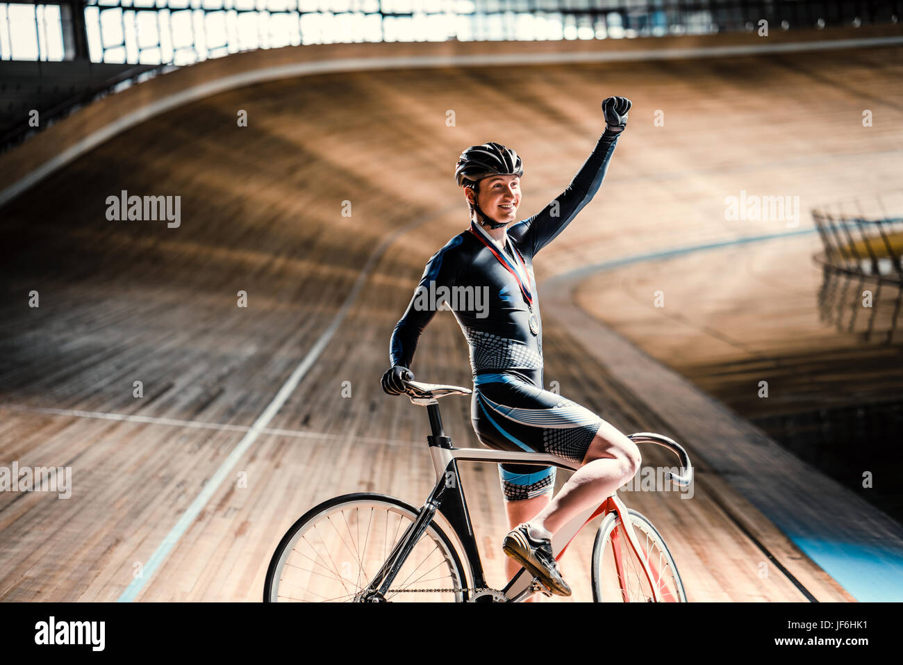 Smiling athlete hi-res stock photography and images - Alamy