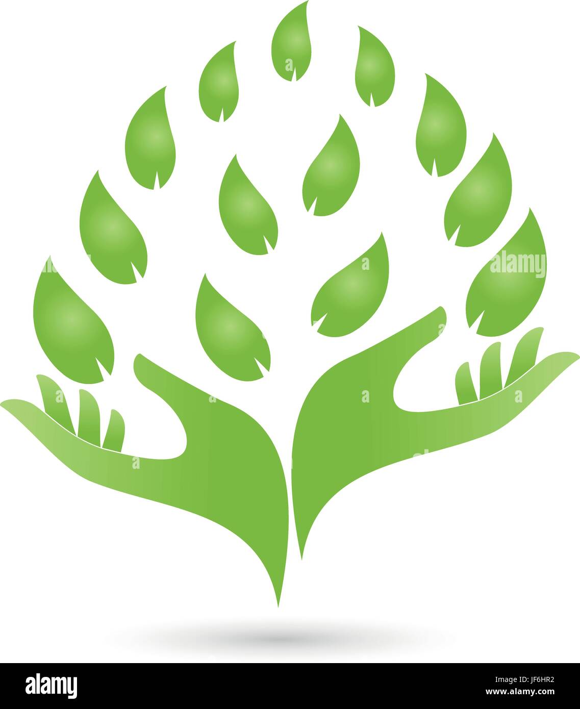 sign, signal, hand, hands, tree, leaves, logogram, healer, vegetable ...