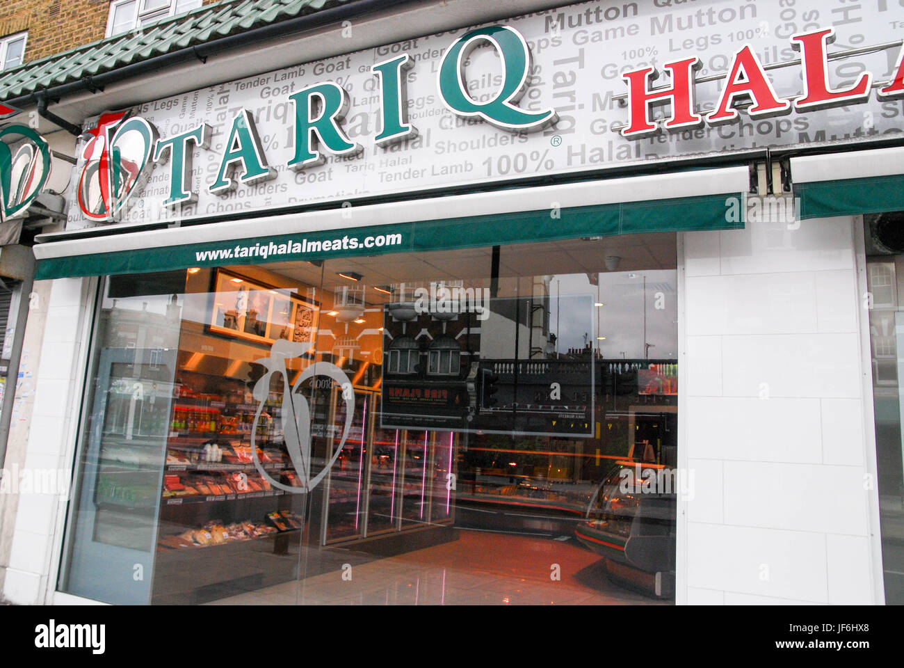 Halal butcher Stock Photo - Alamy