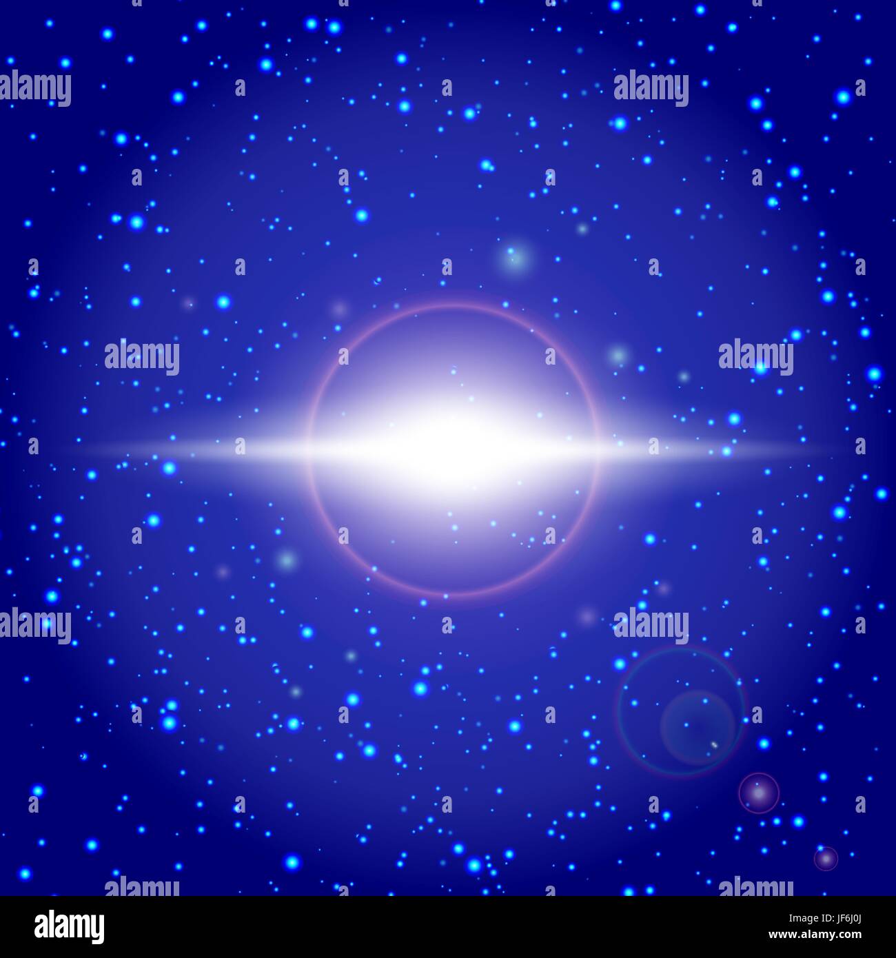 Beautiful night lights in Stock Vector Images - Alamy