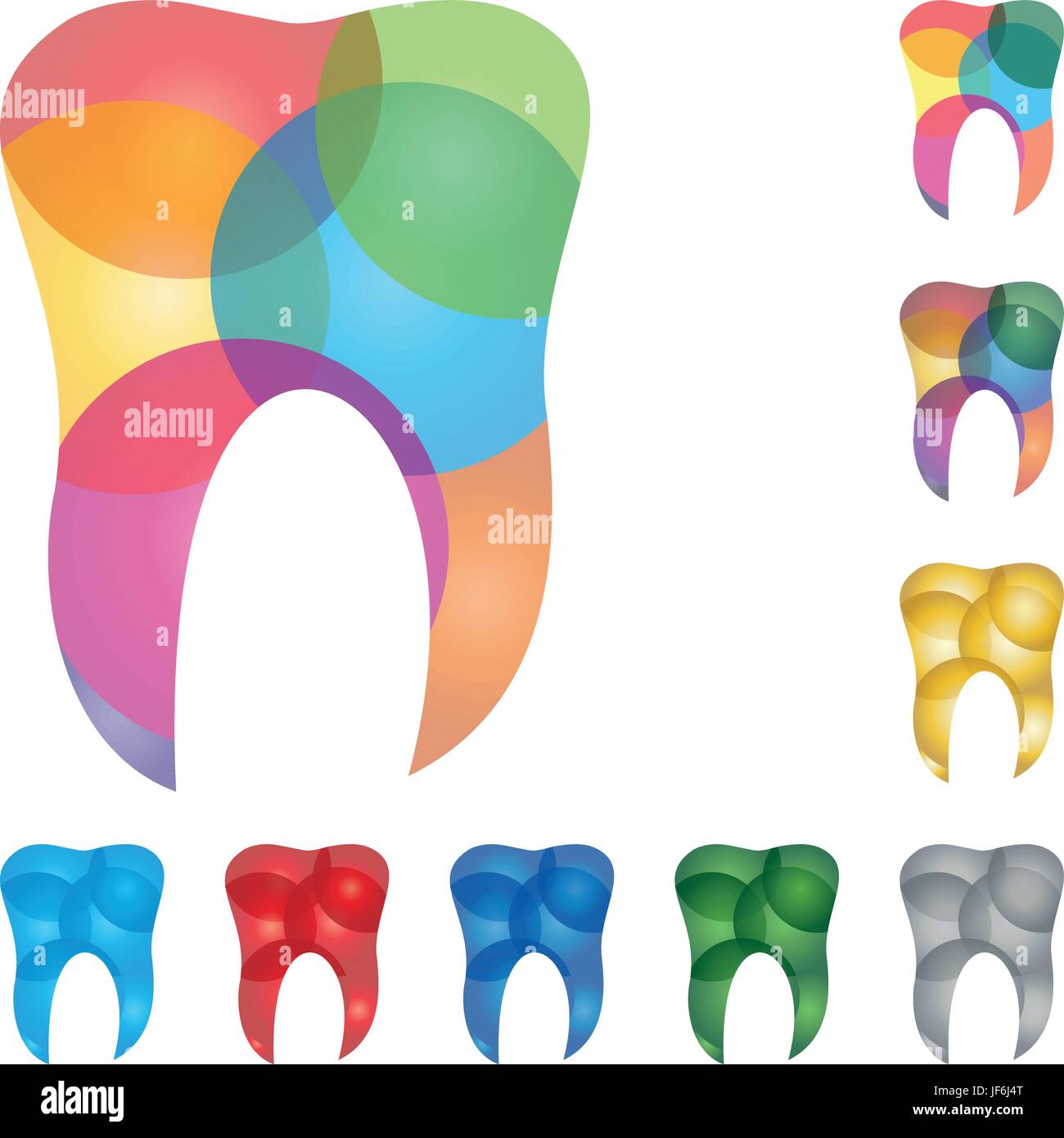 Dental logo hi-res stock photography and images - Alamy