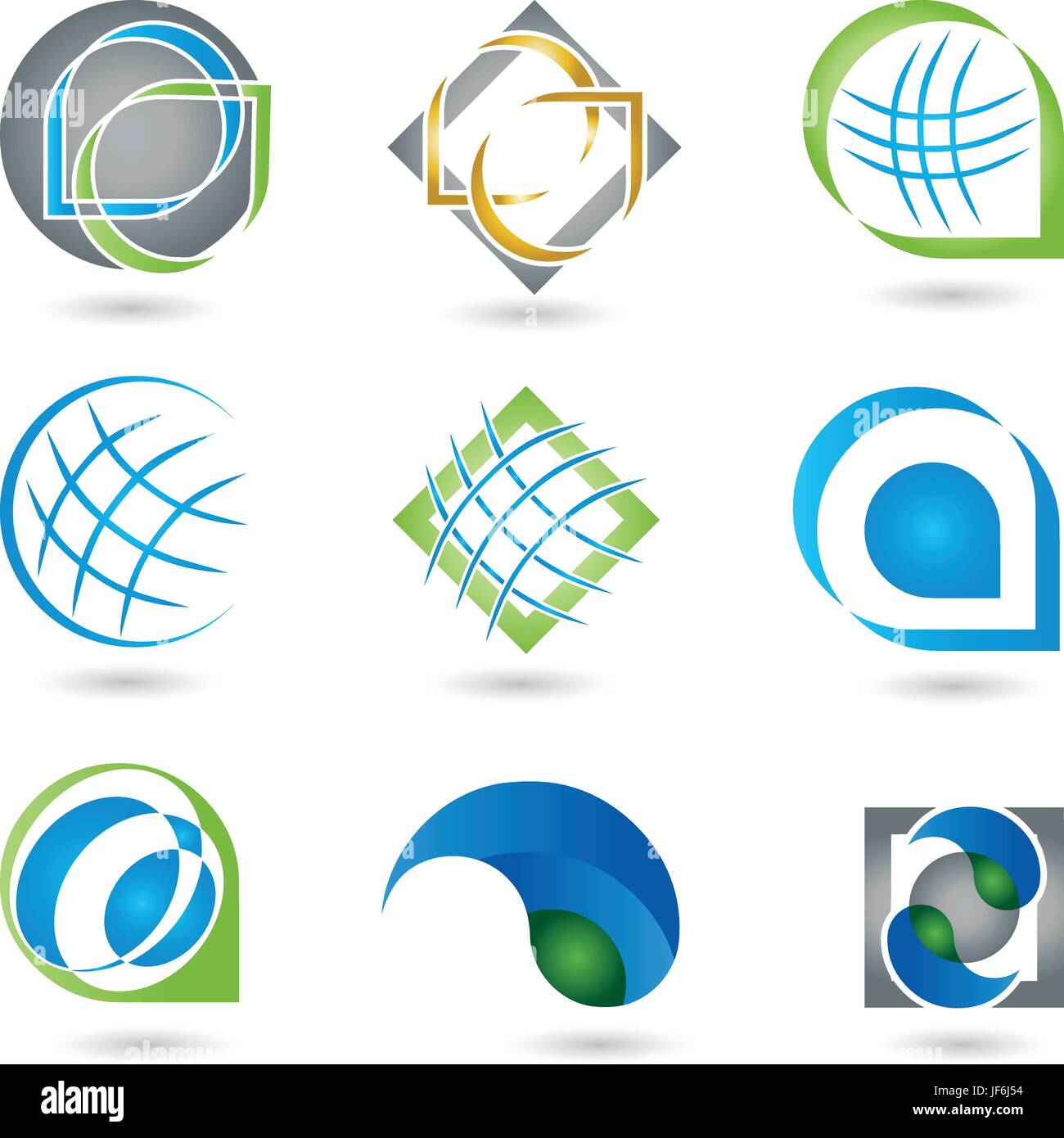 Logos sammlung vector vectors hi-res stock photography and images - Alamy