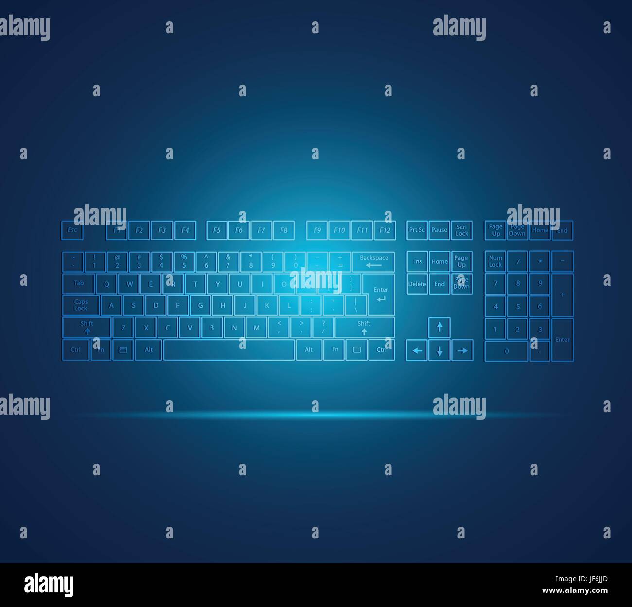 Pc computers computer isolated model Stock Vector Images - Alamy
