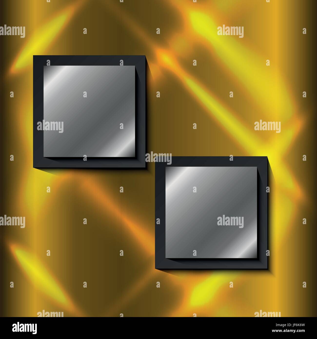 metal, square, gradient, label, backdrop, background, gold, shadows ...