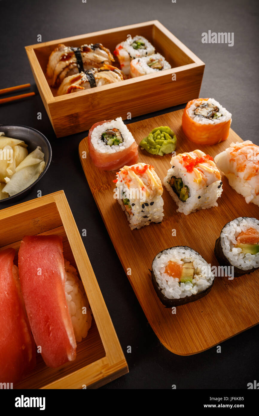 Roll sashimi hi-res stock photography and images - Alamy