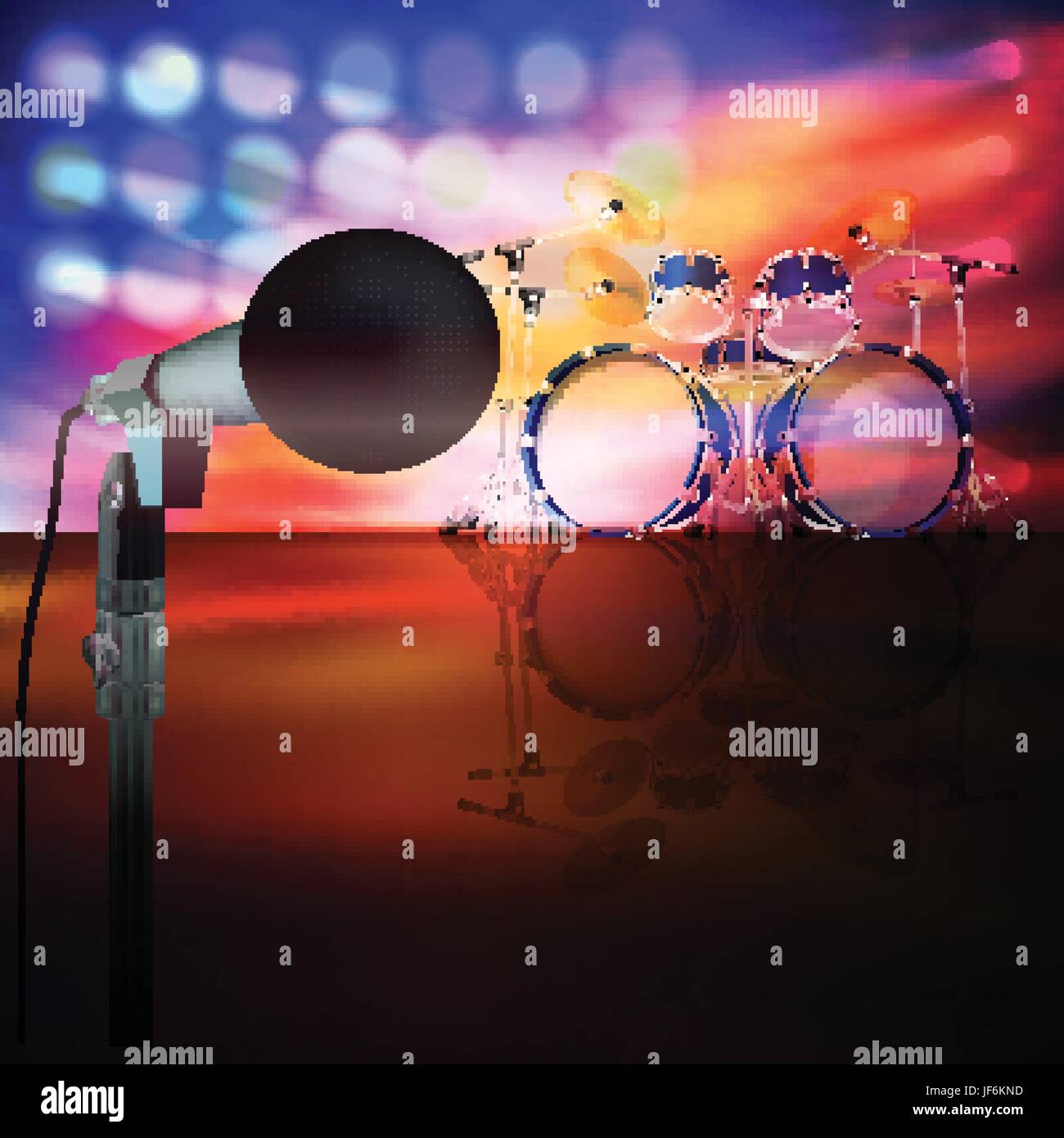 Musical theatre lighting Stock Vector Images - Alamy