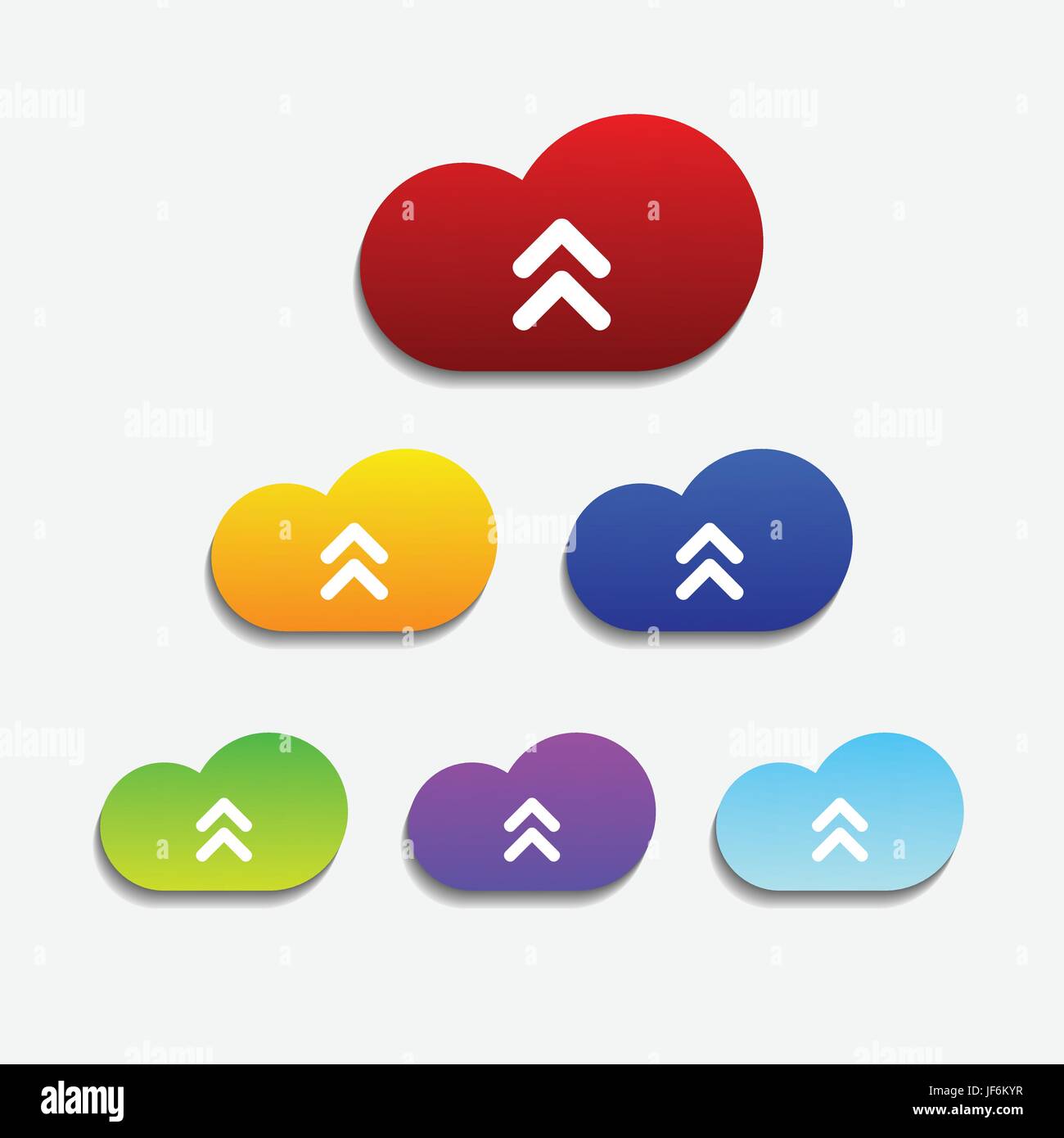 Cloud app button hi-res stock photography and images - Alamy