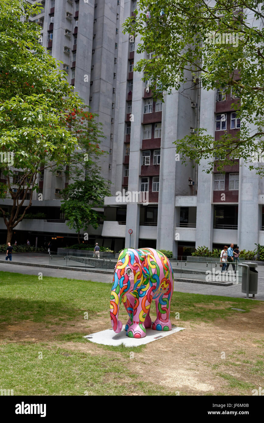 Taikoo Park, Taikoo Shing, Hong Kong Stock Photo - Alamy
