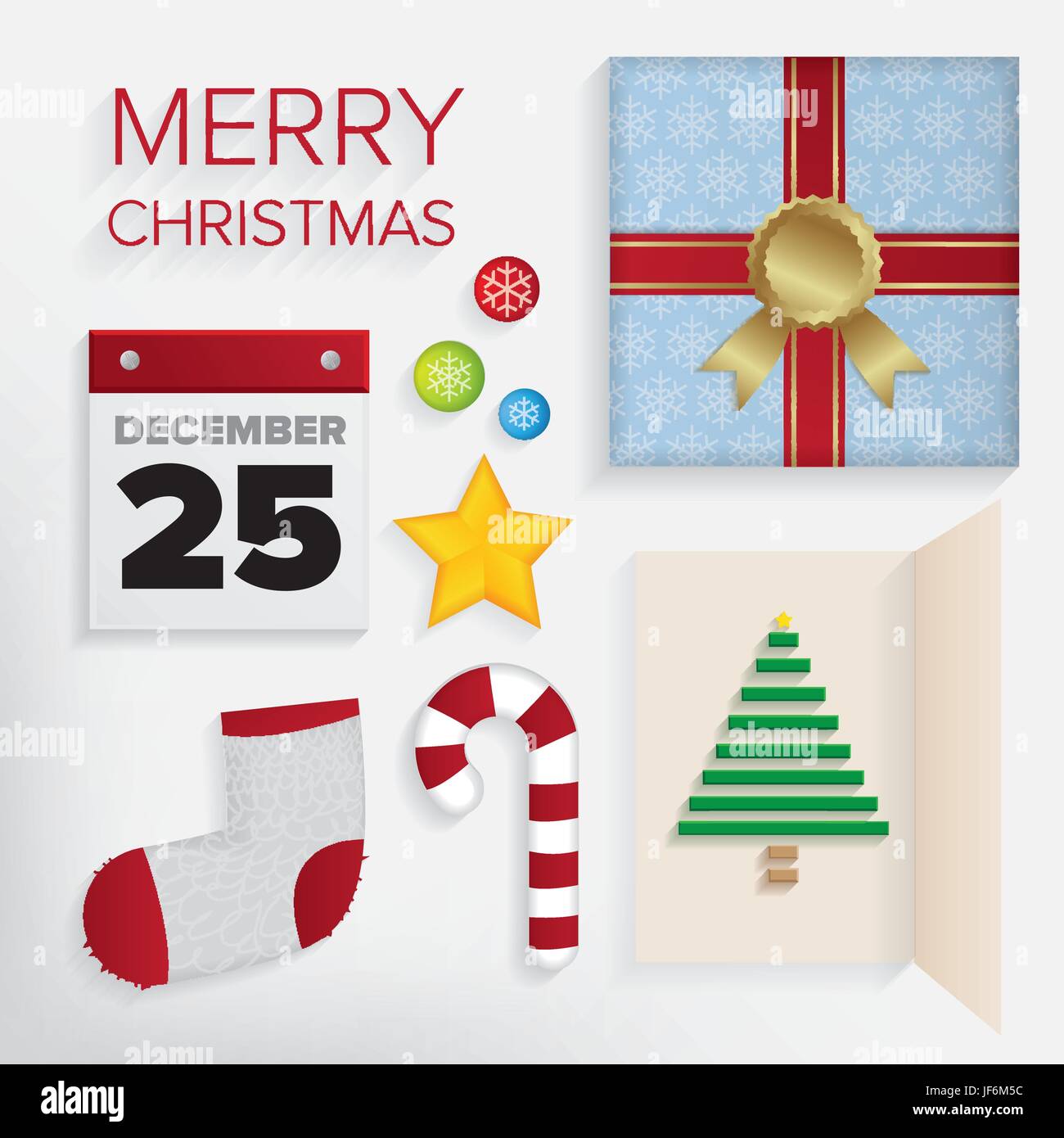 tree, party, celebration, gift, christmas, collection, icon, pictogram ...