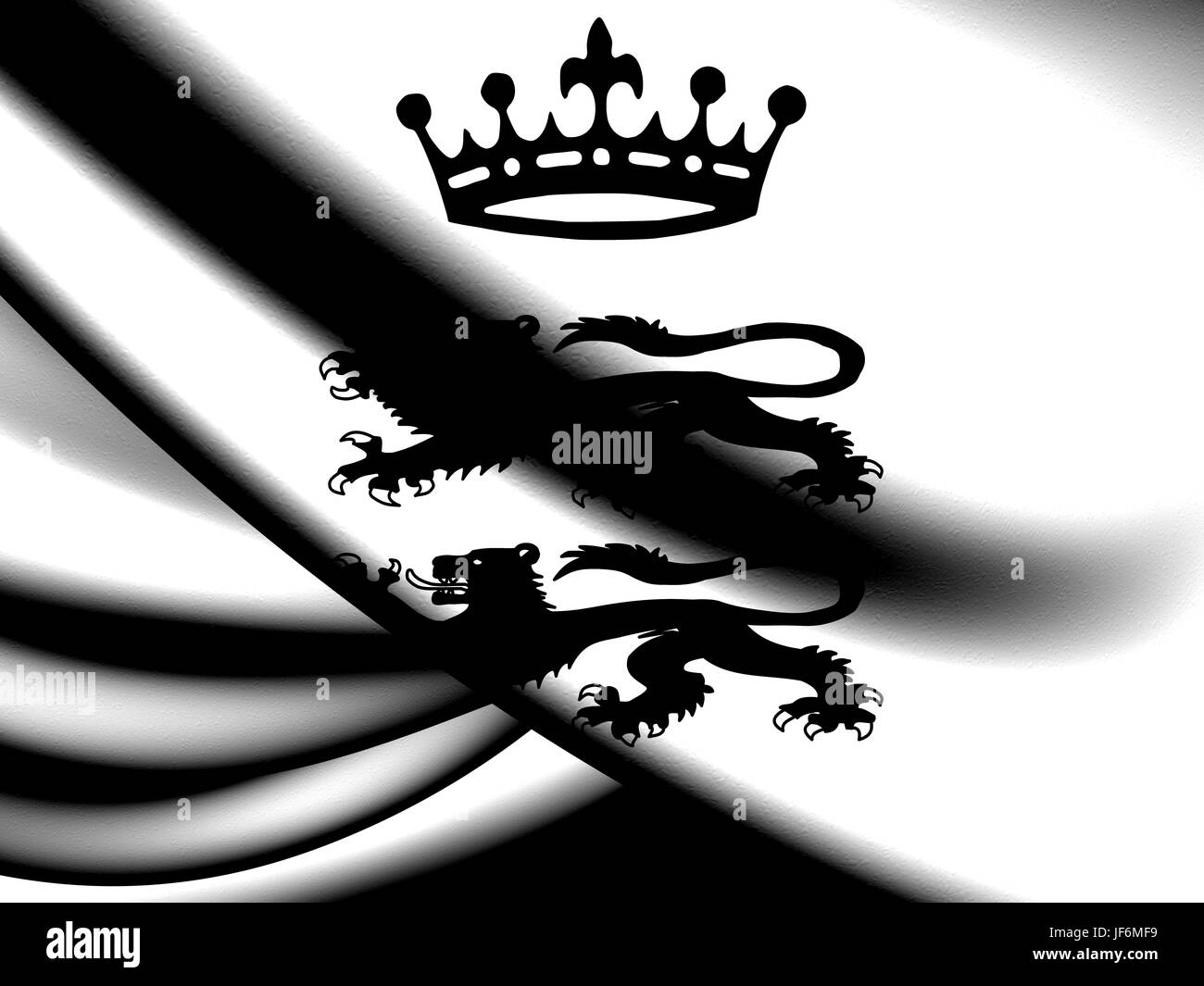 Flag of Berkshire County, England Stock Photo - Alamy