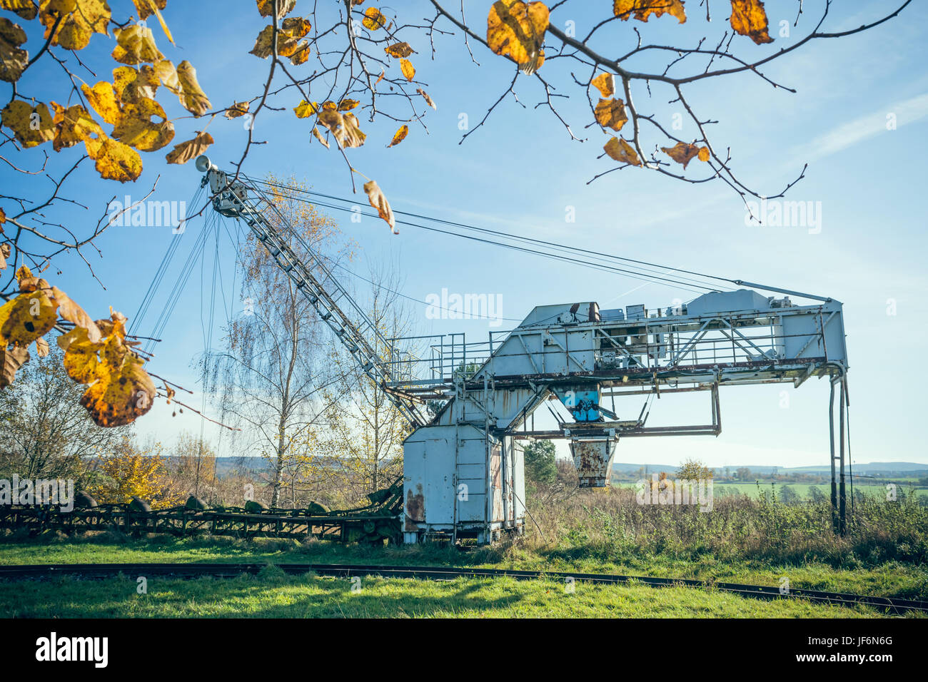 Large heavy machine hi-res stock photography and images - Alamy