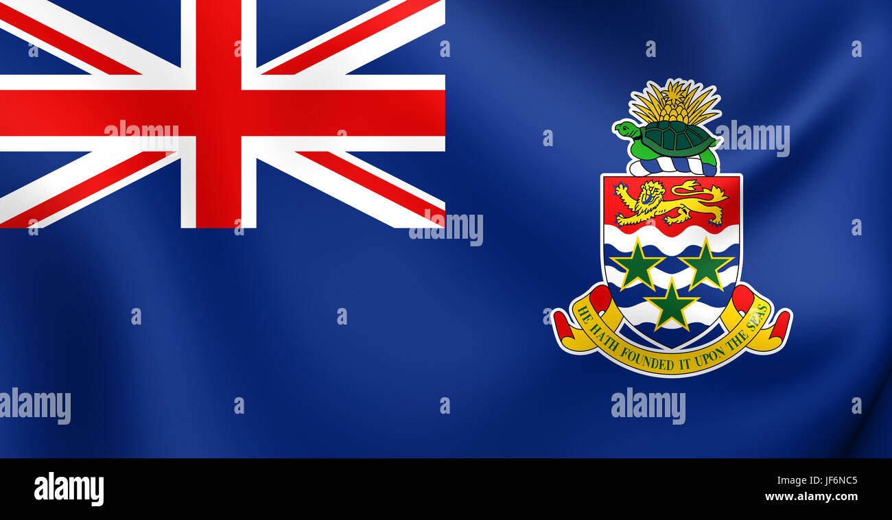 Flag of Cayman Islands Stock Photo - Alamy