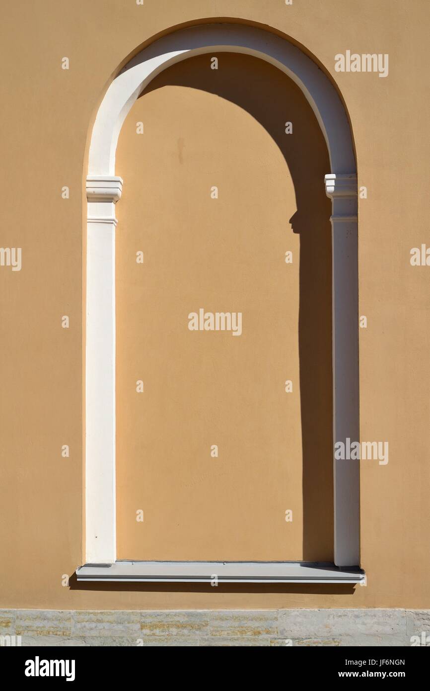 Arched false window Stock Photo - Alamy