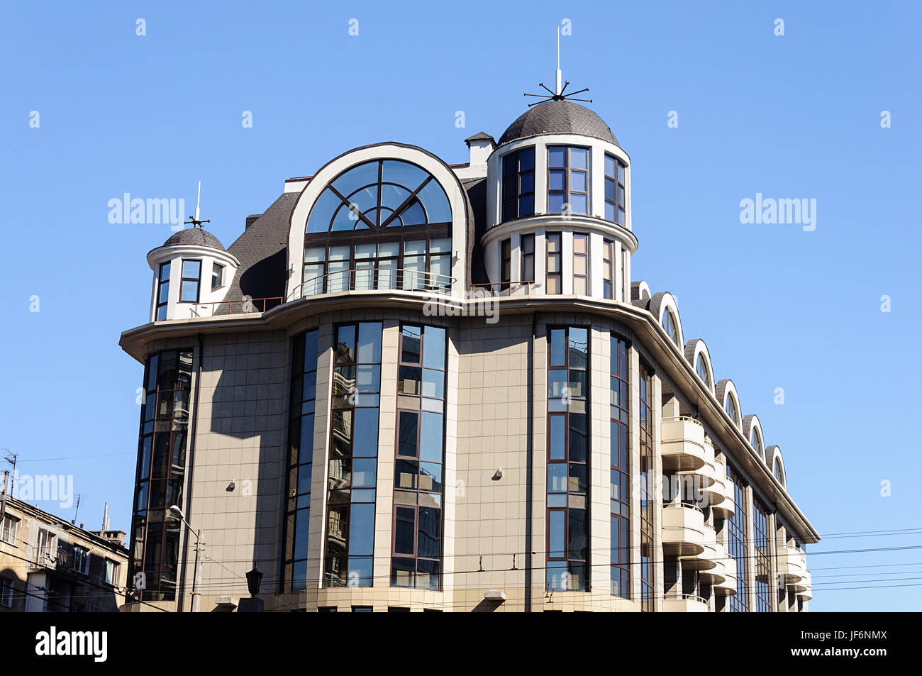 Modern high-rise building Stock Photo - Alamy