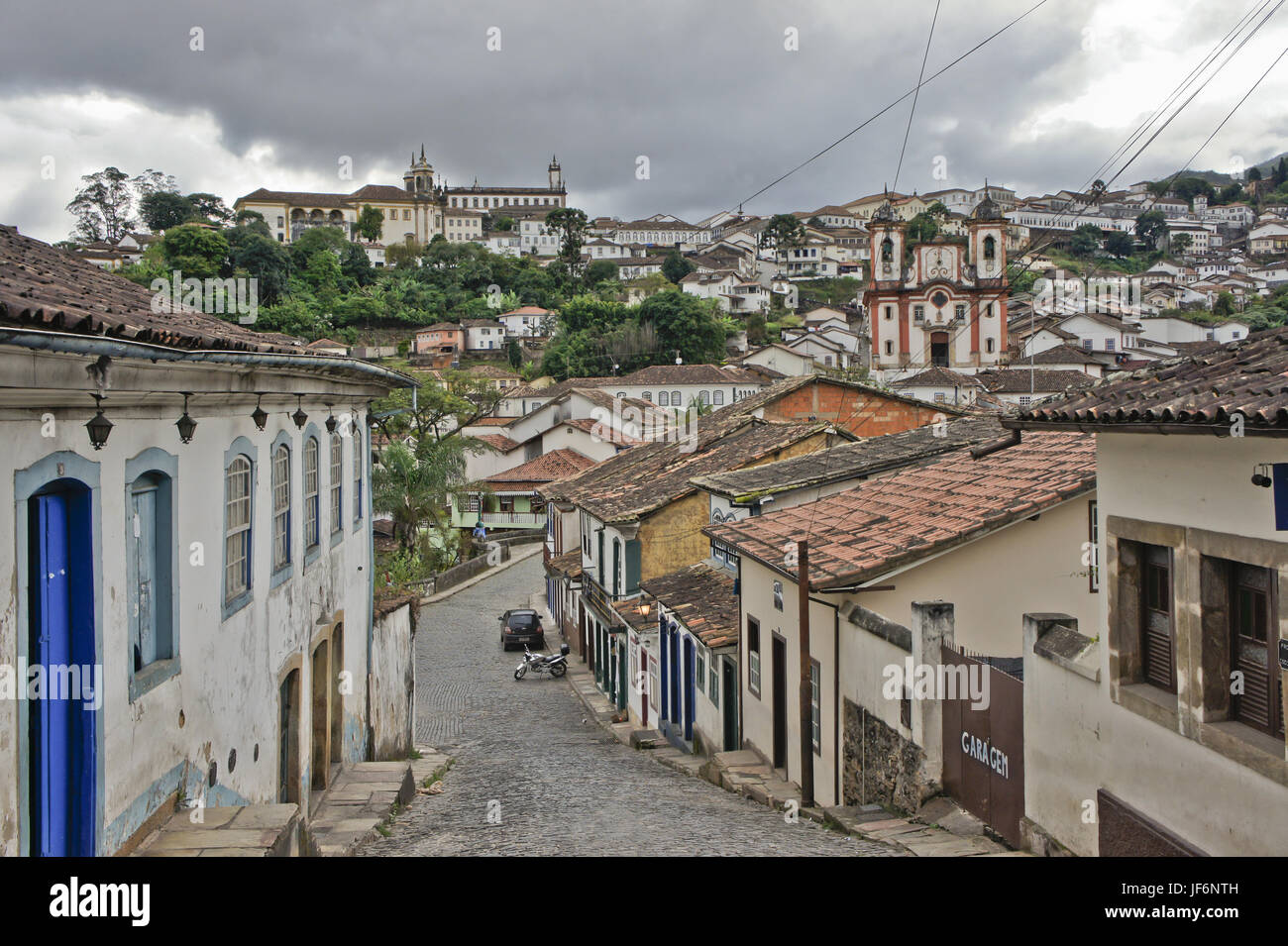 Ouro Preto, Brazil, Street View Stock Photo - Alamy