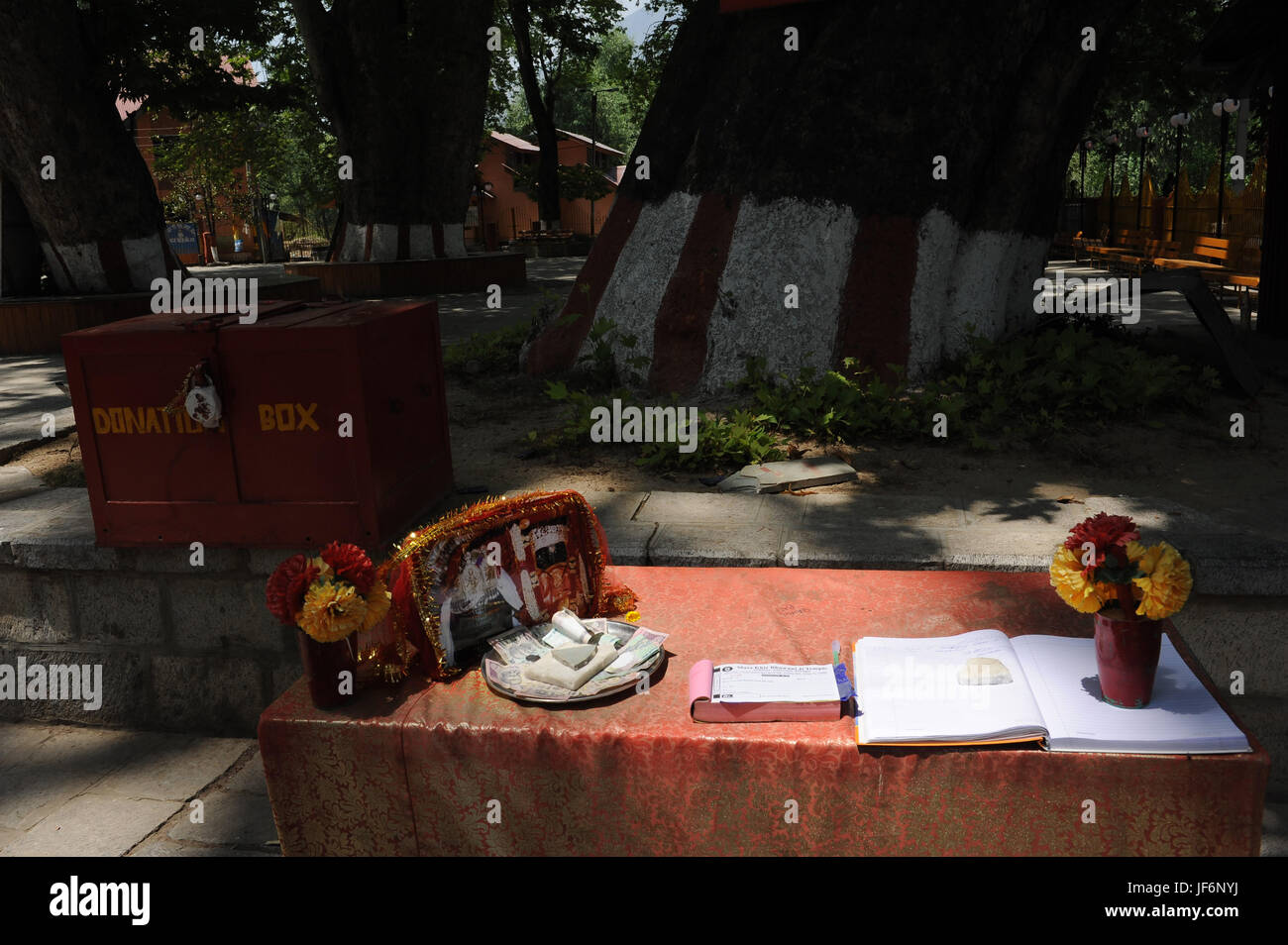 Donation box india hi-res stock photography and images - Alamy