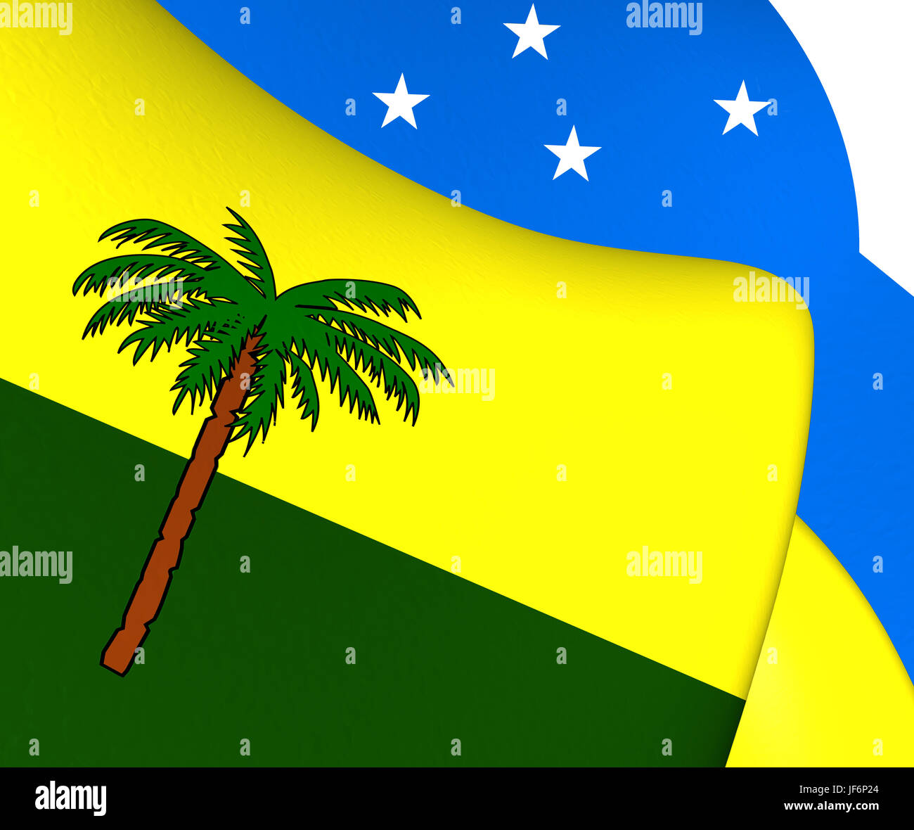 Flag of Concon, Chile Stock Photo - Alamy