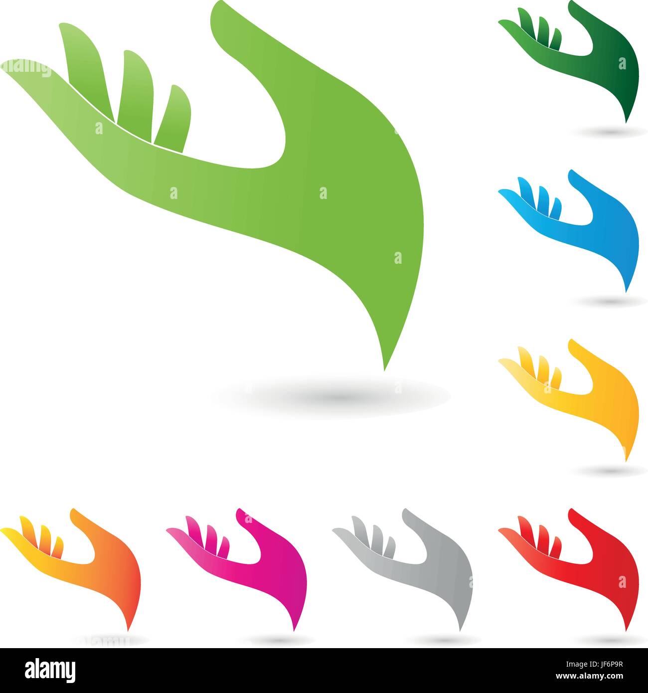 Physiotherapy finger Stock Vector Images - Alamy