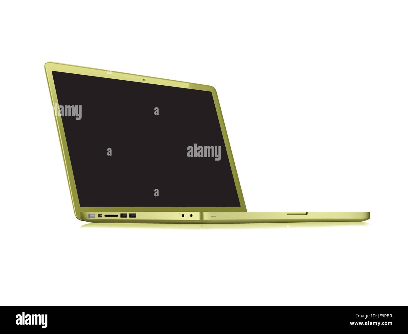 Portable computers Stock Vector Images - Alamy