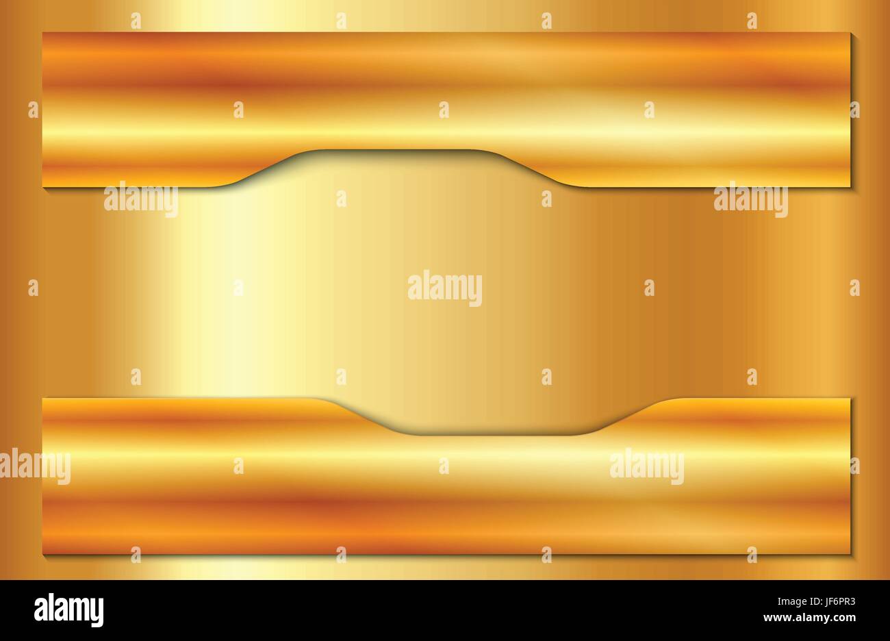 metal, surface, banner, glossy, gradient, metallic, gold, shadows ...