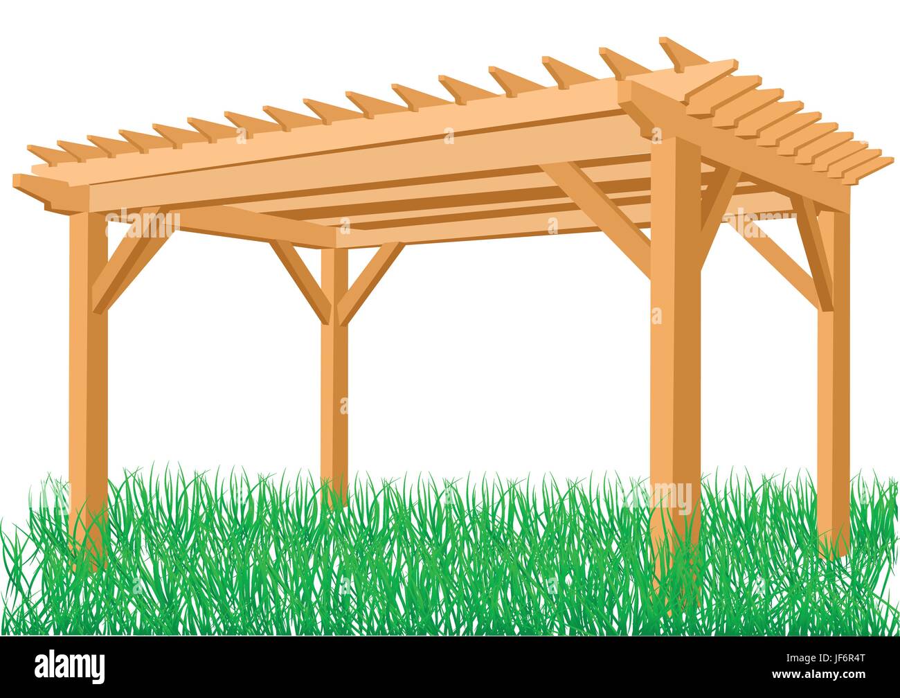 Pergola resting Stock Vector Images - Alamy