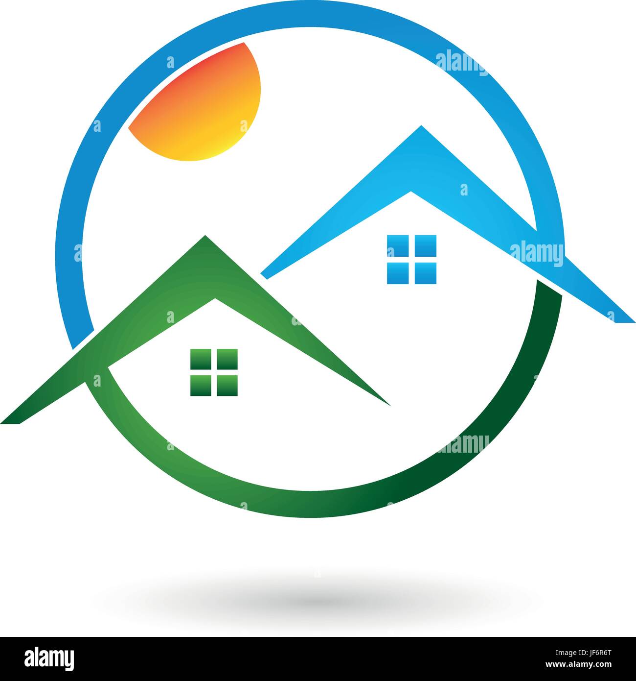 Bau logo design Stock Vector Images - Alamy