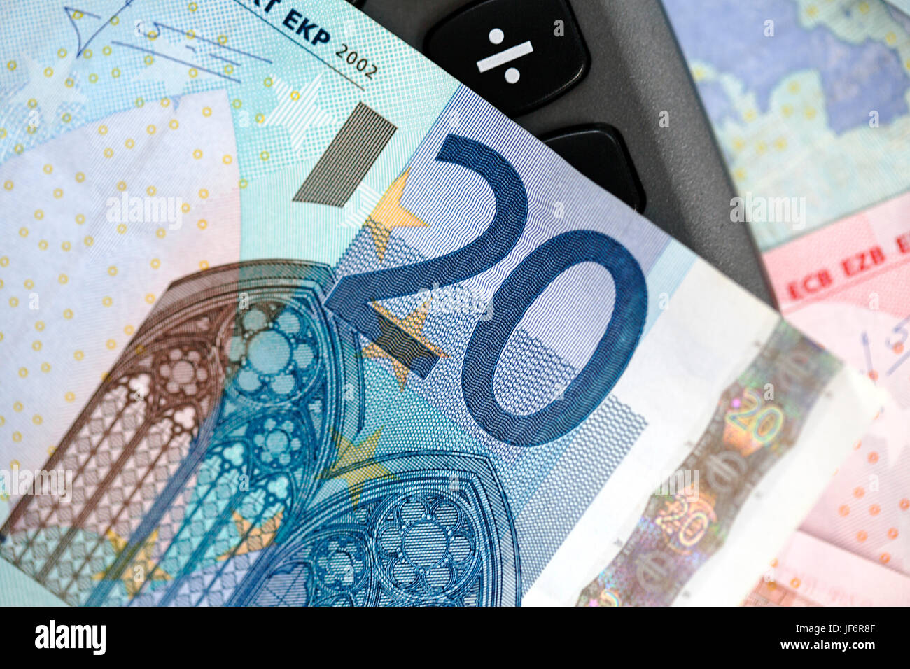 Euros calculator hi-res stock photography and images - Alamy