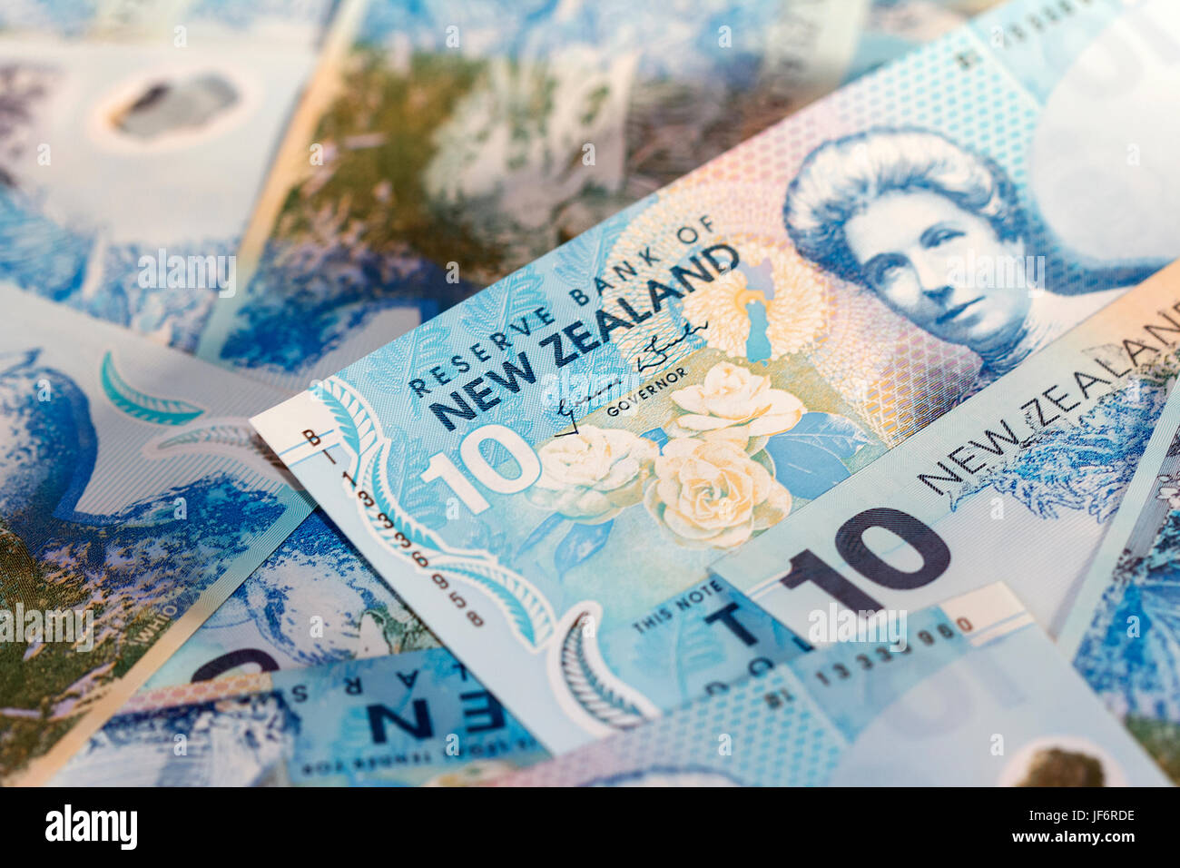 New Zealand Currency Stock Photo - Alamy