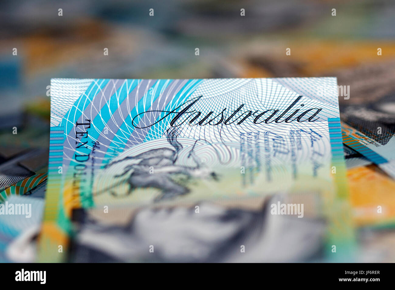 Australian ten dollar banknote hi-res stock photography and images - Alamy
